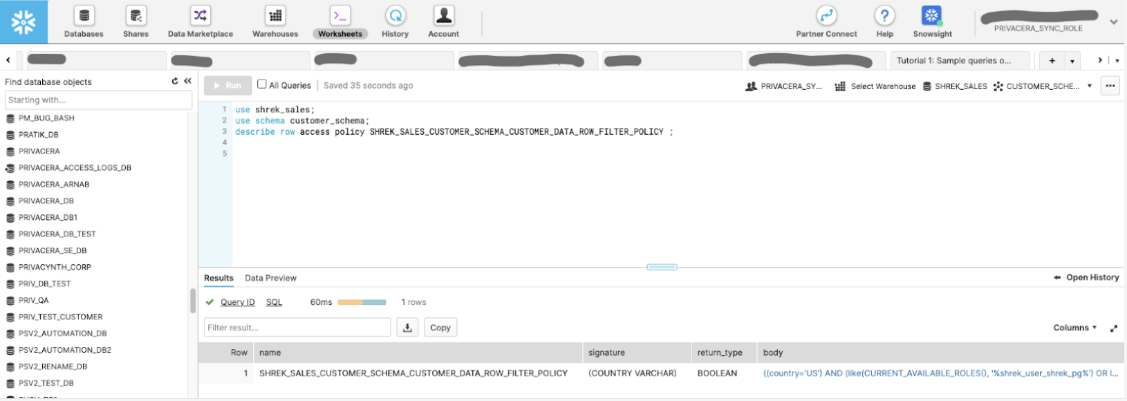 Privacera & Snowflake: Access Control Governance - Privacera